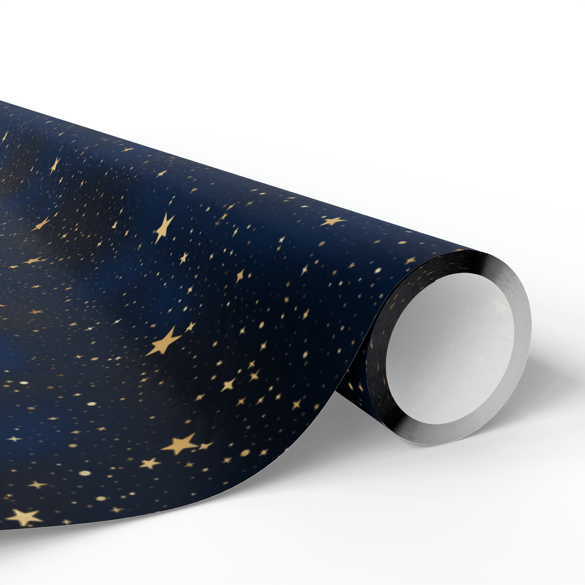 Midnight Starshine Wrapping Paper - Starry Night Graduation Wrapping ...
