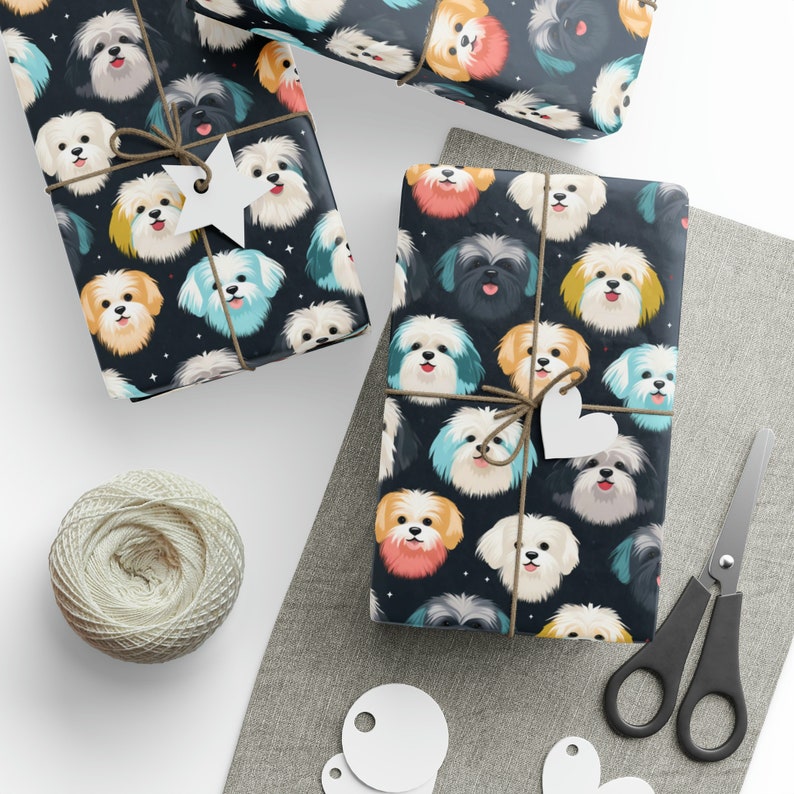 Who's Who of Dogs Wrapping Paper - Dog Lovers Gifts - Doggy Wrapping ...