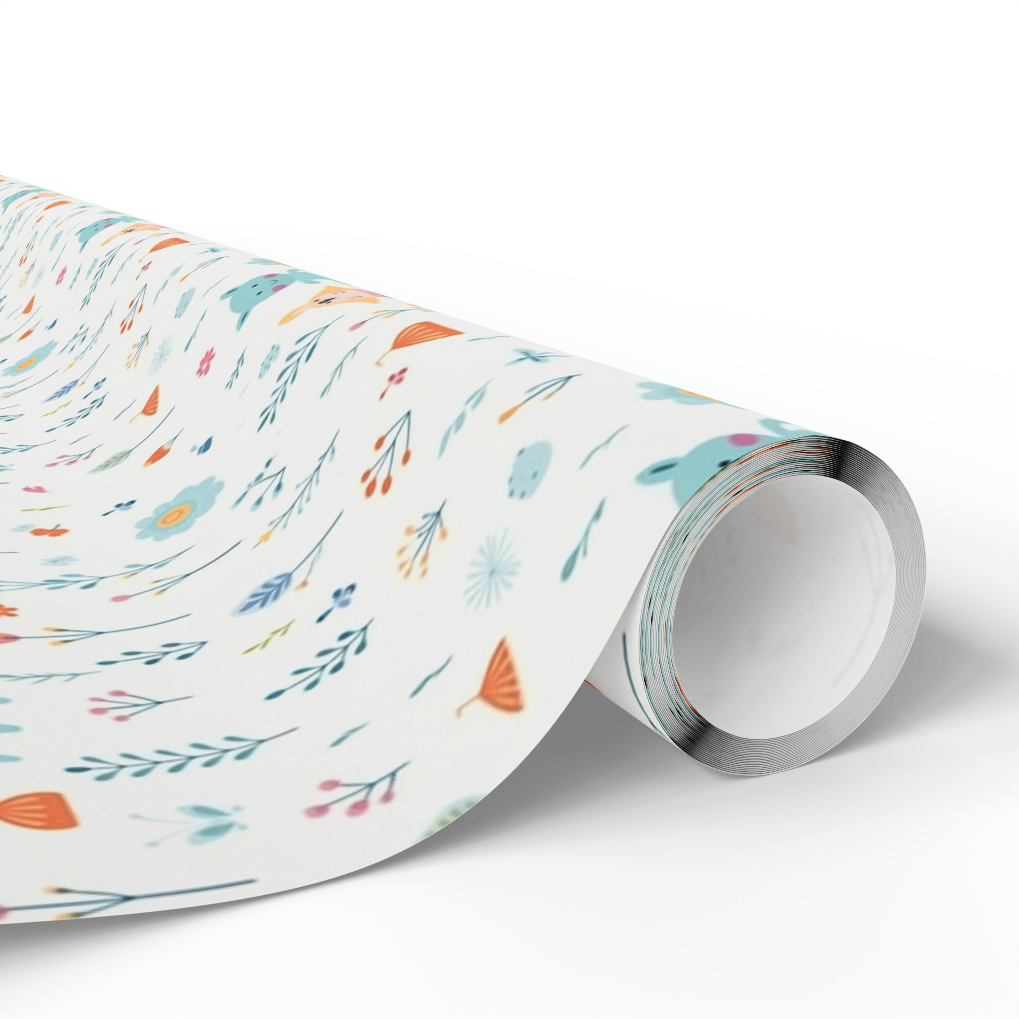Baby Shower Wrapping Paper - Gender-neutral Baby or Infant Birthday ...