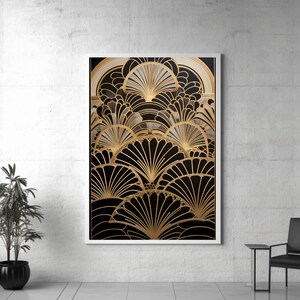 Art Deco Print Home Décor Wall Art Print Printable Poster Art Deco Wall ...