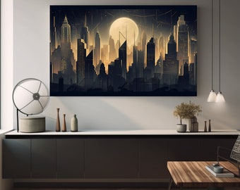 Art Deco Print Home Décor Wall Art Print Printable Poster Art Deco Wall ...