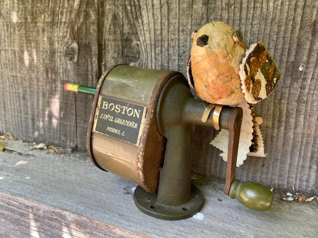 Pencil Sharpener Bird From Birds Who Work - Etsy