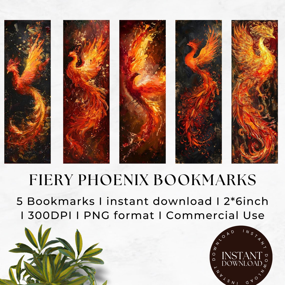 Phoenix Bookmarks, Fiery Phoenix, Majestic Phoenix, Rising From Flames ...