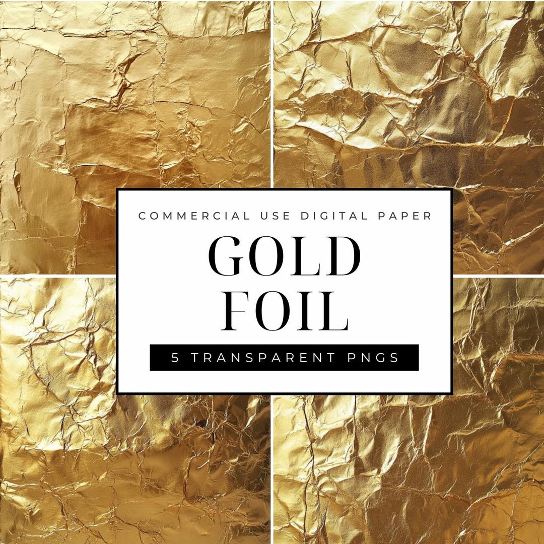 Gold Foil Digital Papers | Golden Paper | Gold Digital Paper ...