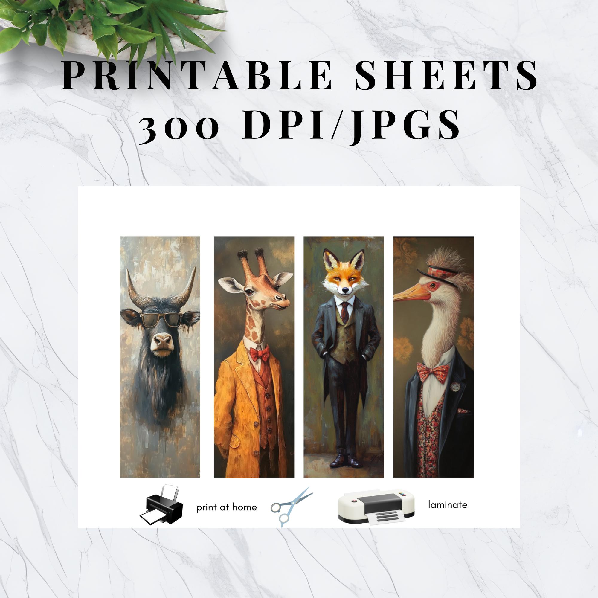 Zoo Animals Bookmarks| Quirky Animal Bookmark Sheets | Whimsical ...