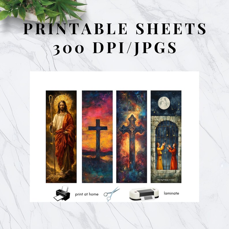 Christian Bookmark Collection, Printable Bookmarks, Christian Bookmark ...