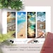 Beach Bookmarks, Summer Bookmarks, Tropical Summer Bookmarks, Printable ...