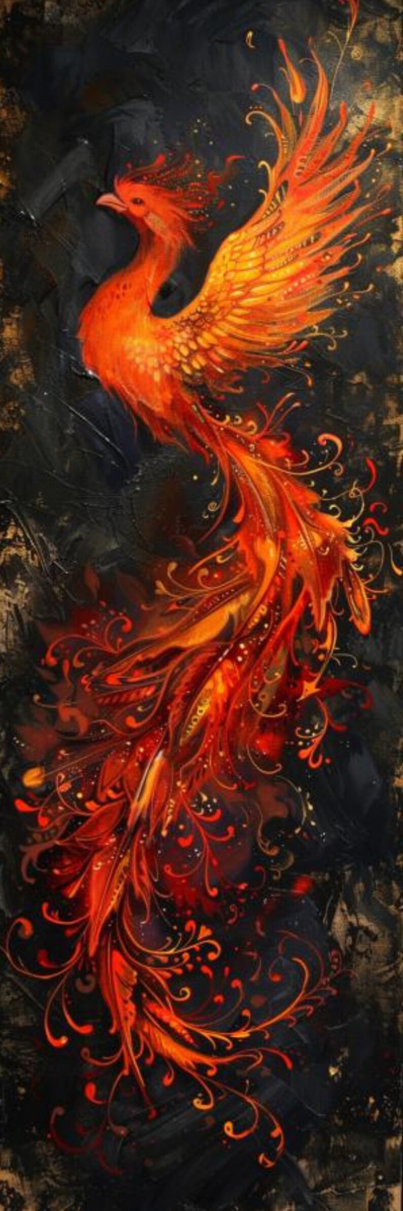 Phoenix Bookmarks, Fiery Phoenix, Majestic Phoenix, Rising From Flames ...