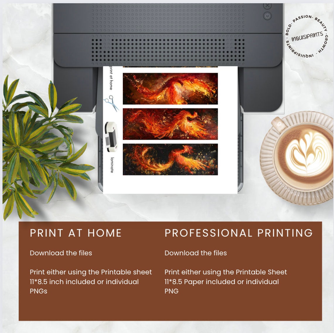 Phoenix Bookmarks, Fiery Phoenix, Majestic Phoenix, Rising From Flames ...