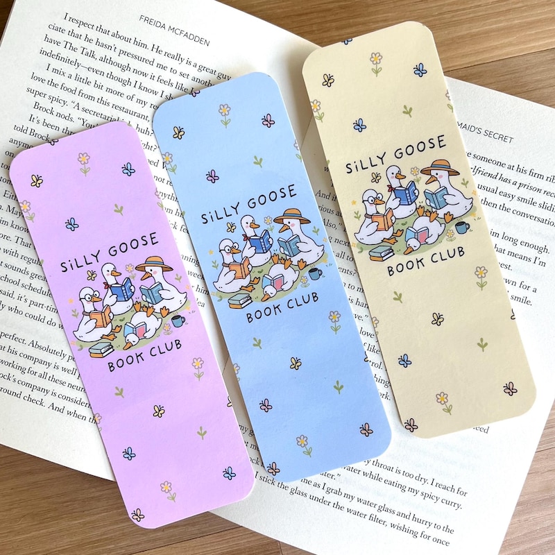 Silly Bookmark Fun - Etsy