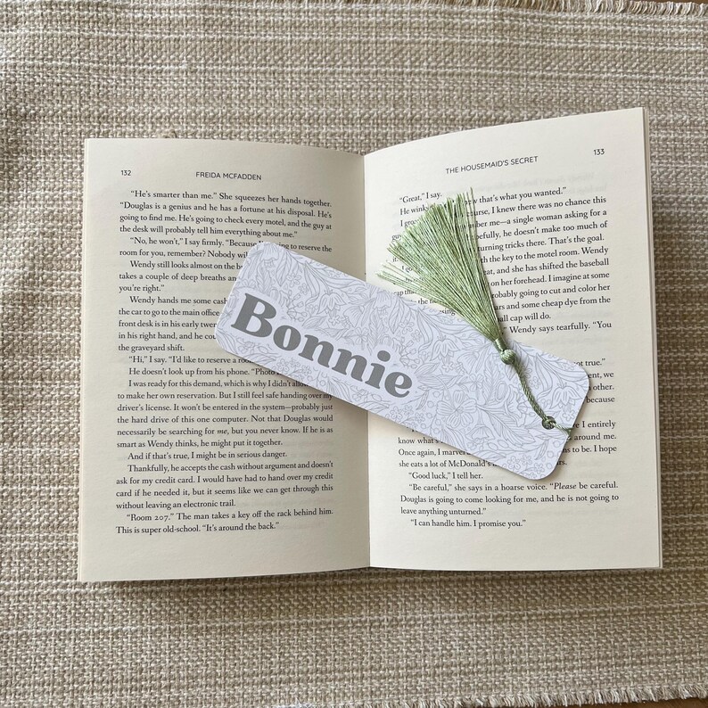 Personalized Bookmarks, Create Your Own Custom Name Bookmark ...