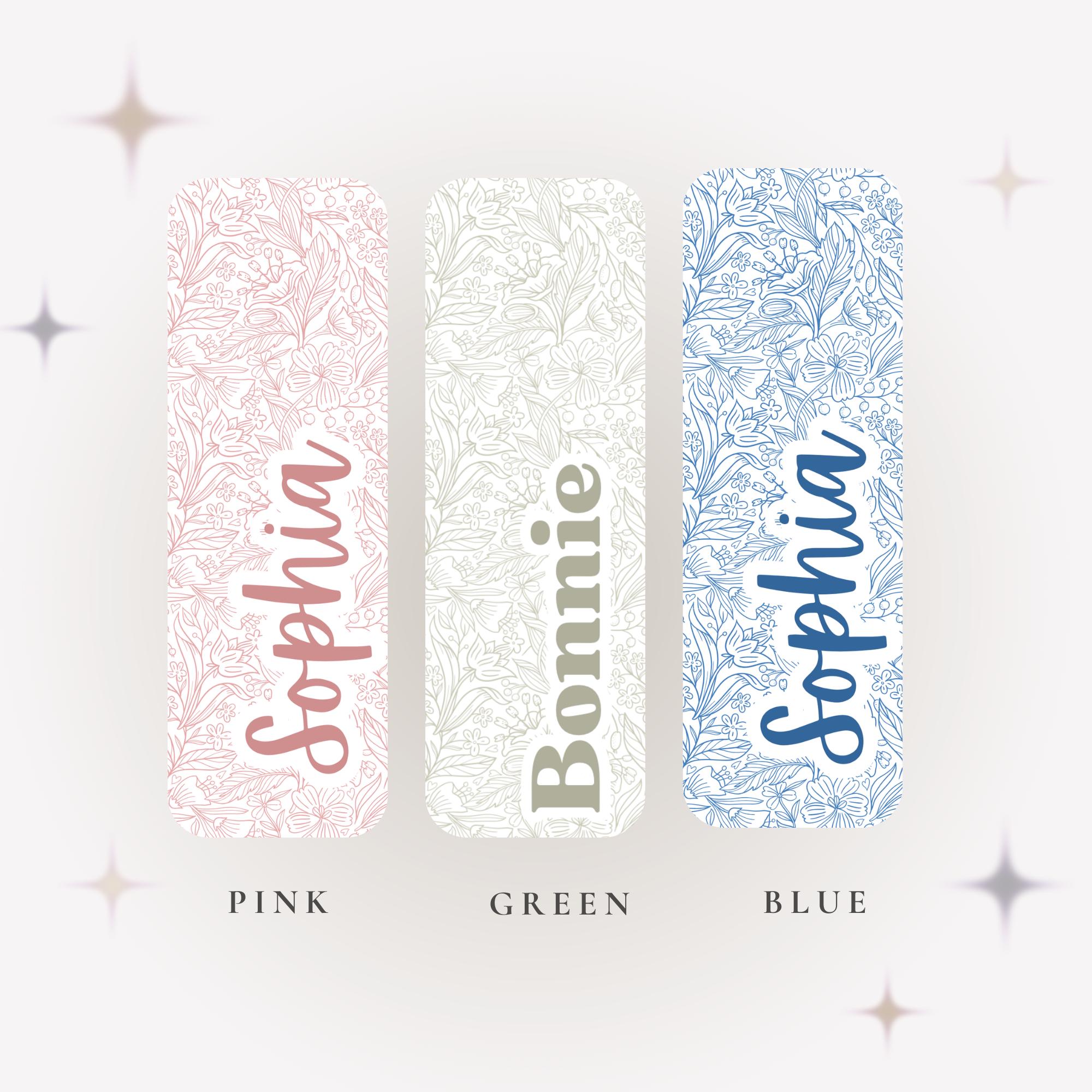 Personalized Bookmarks, Create Your Own Custom Name Bookmark ...