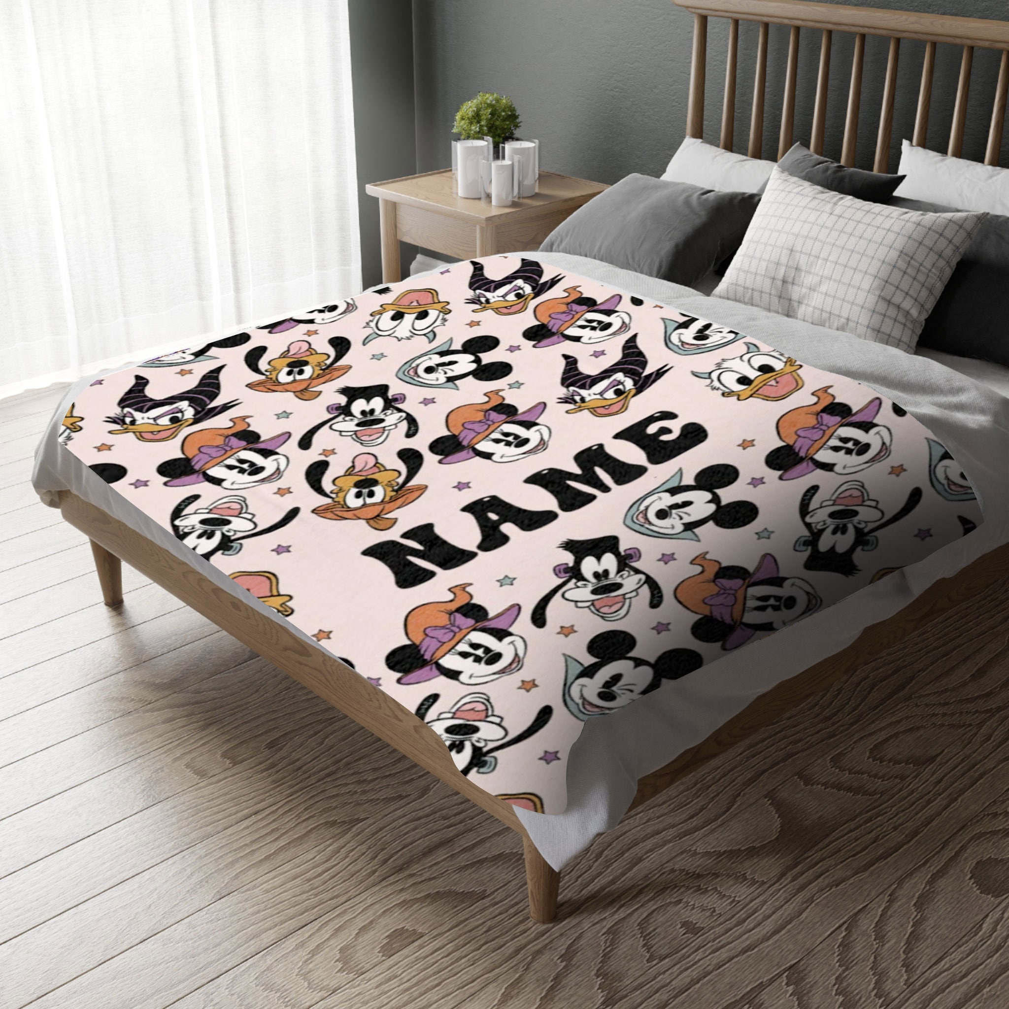 Mic.key Blanket, Dis.ney Blanket, Name Blanket, Mic.key And Friends ...