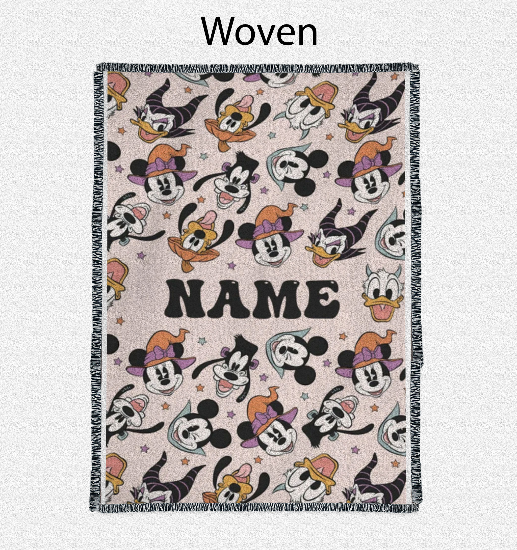 Mic.key Blanket, Dis.ney Blanket, Name Blanket, Mic.key And Friends ...