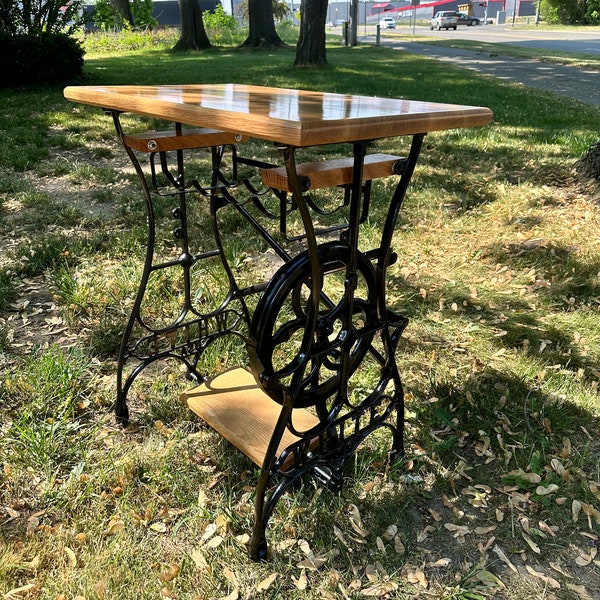 Antique Sewing Machine Table - Etsy