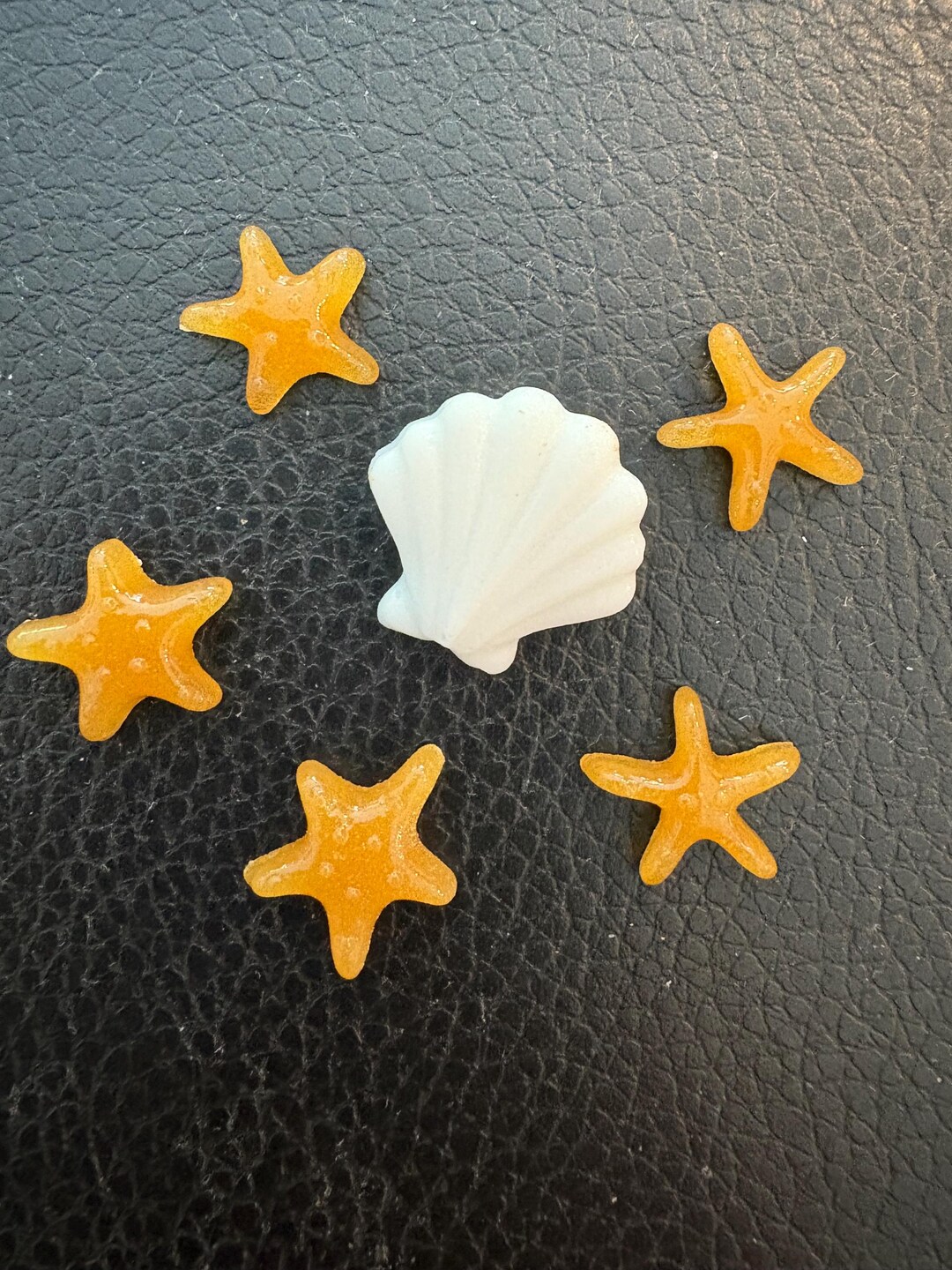 90 COE Set of Tiny Starfish and Clam Shell - Etsy