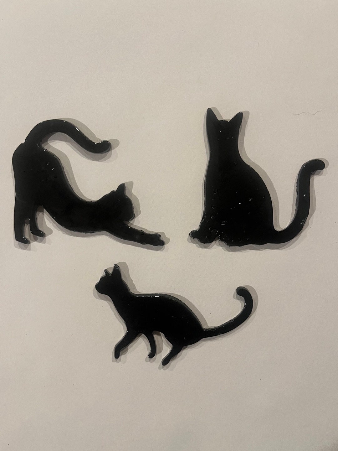 90 COE Cat Silhouette Trio - Etsy