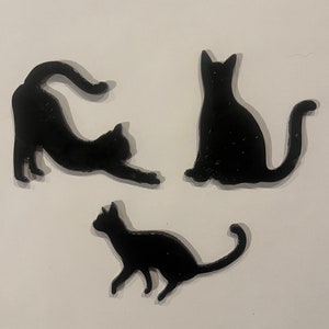 90 COE Cat Silhouette Trio - Etsy