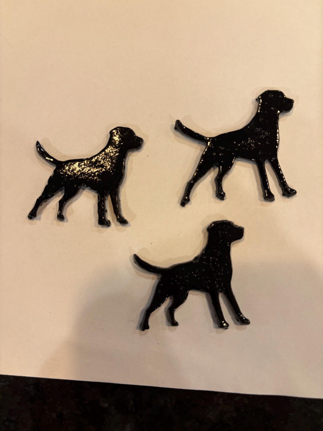 90 COE Trio of Small Labrador Silhouettes - Etsy