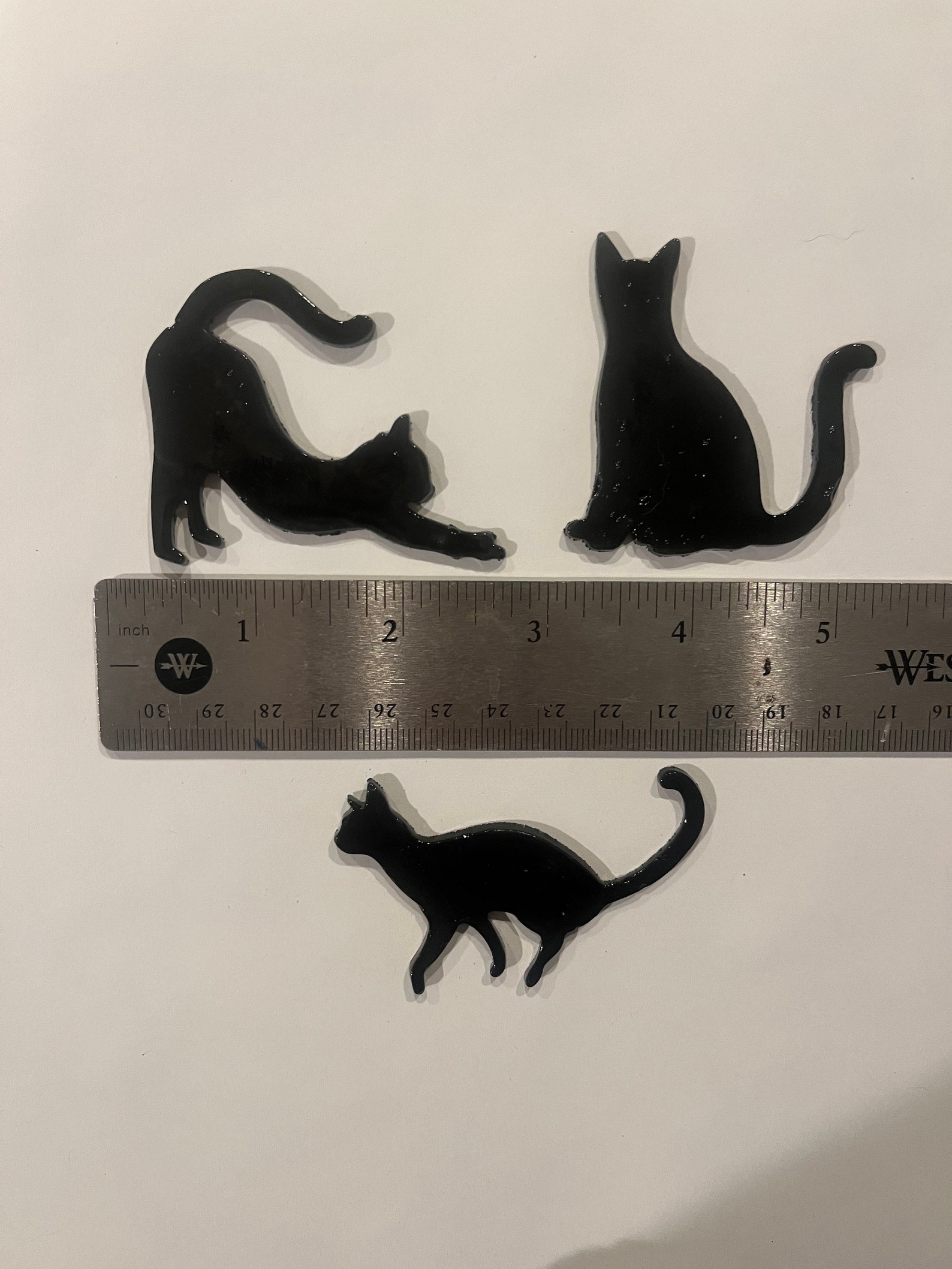 90 COE Cat Silhouette Trio - Etsy