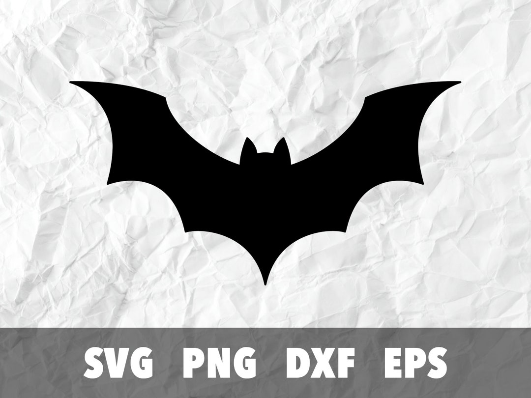 Simple Bat SVG Easy Cut File - Etsy