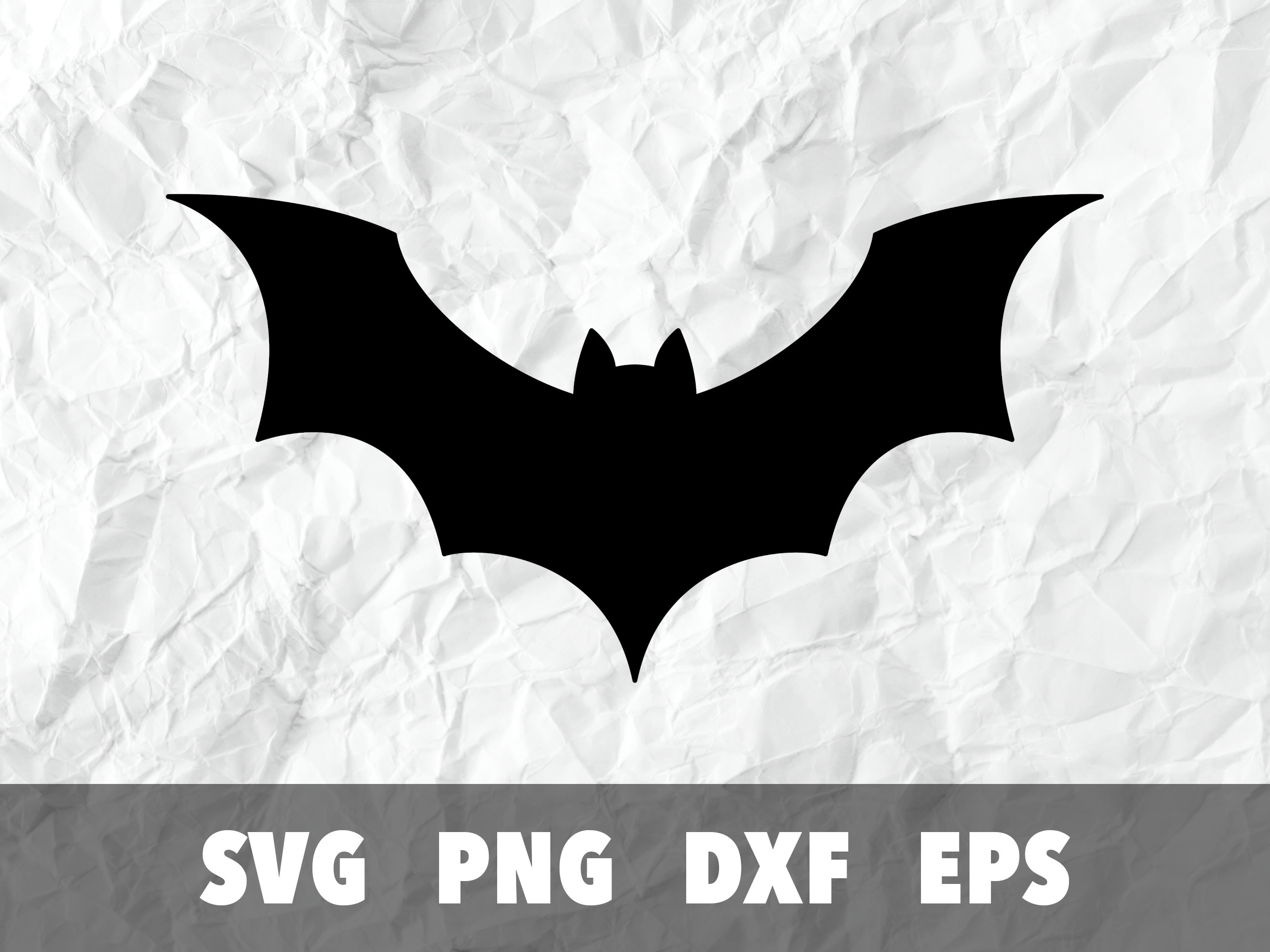 Simple Bat SVG - Easy Cut File - Etsy