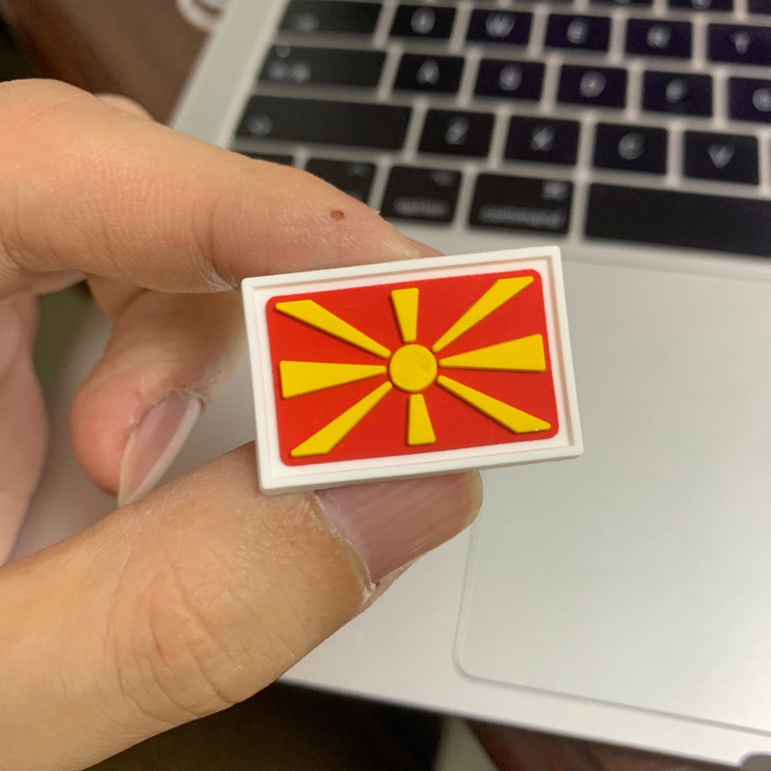 Customizable Macedonian Flag Shoe Charms Contact for Order - Etsy