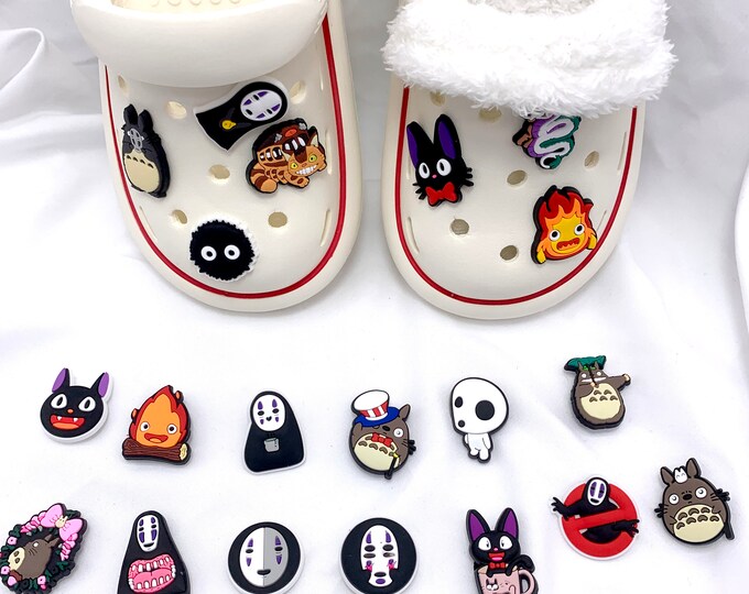 Totoro & Spirited Away Croc Charms - Etsy