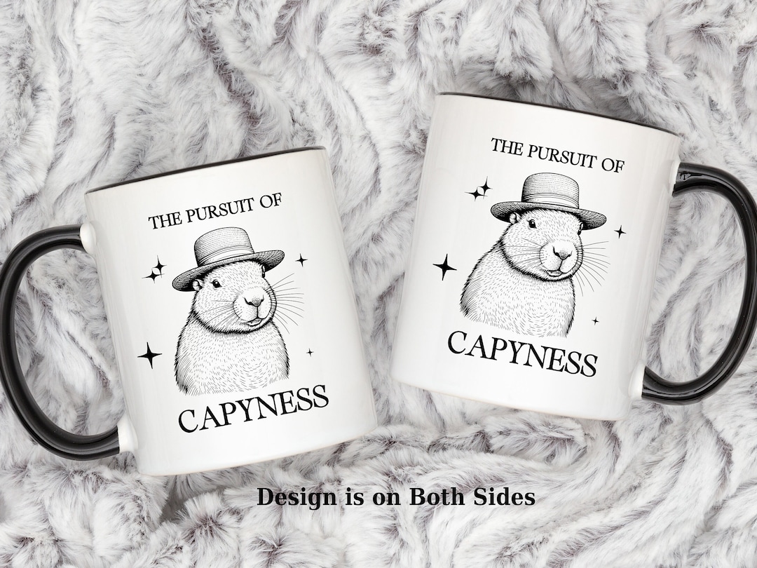 Capybara Mug Funny Capybara Capybara Gift Animal Mug Capybara Cup ...