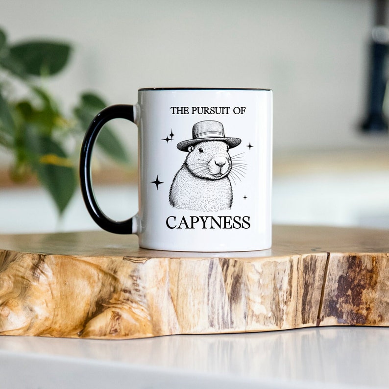 Capybara Mug Funny Capybara Capybara Gift Animal Mug Capybara Cup ...