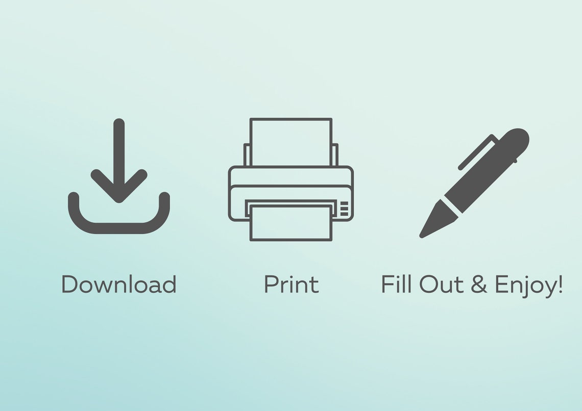 Printable Daily Food Log- Track Your Meals, Water, Exercise, and Mood ...