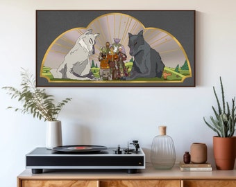 Spectres Mural 3D Printed Model Kit from Rebels & Ashoka Vintage-style ...