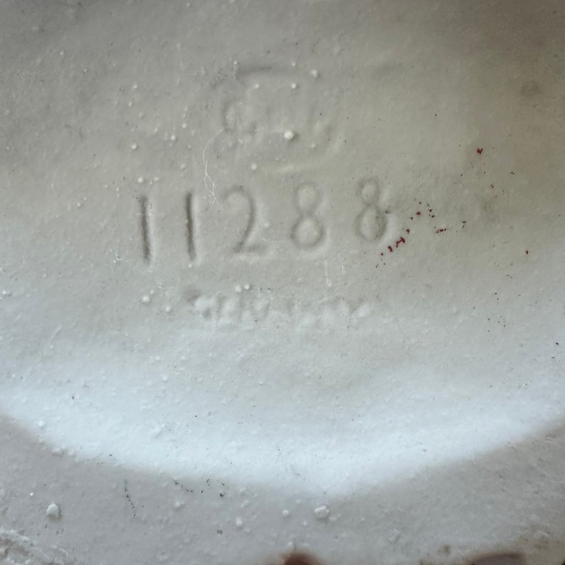 GEBRUDER HEUBACH German Bisque Porcelain Piano Baby Boy Figurine 8 ...