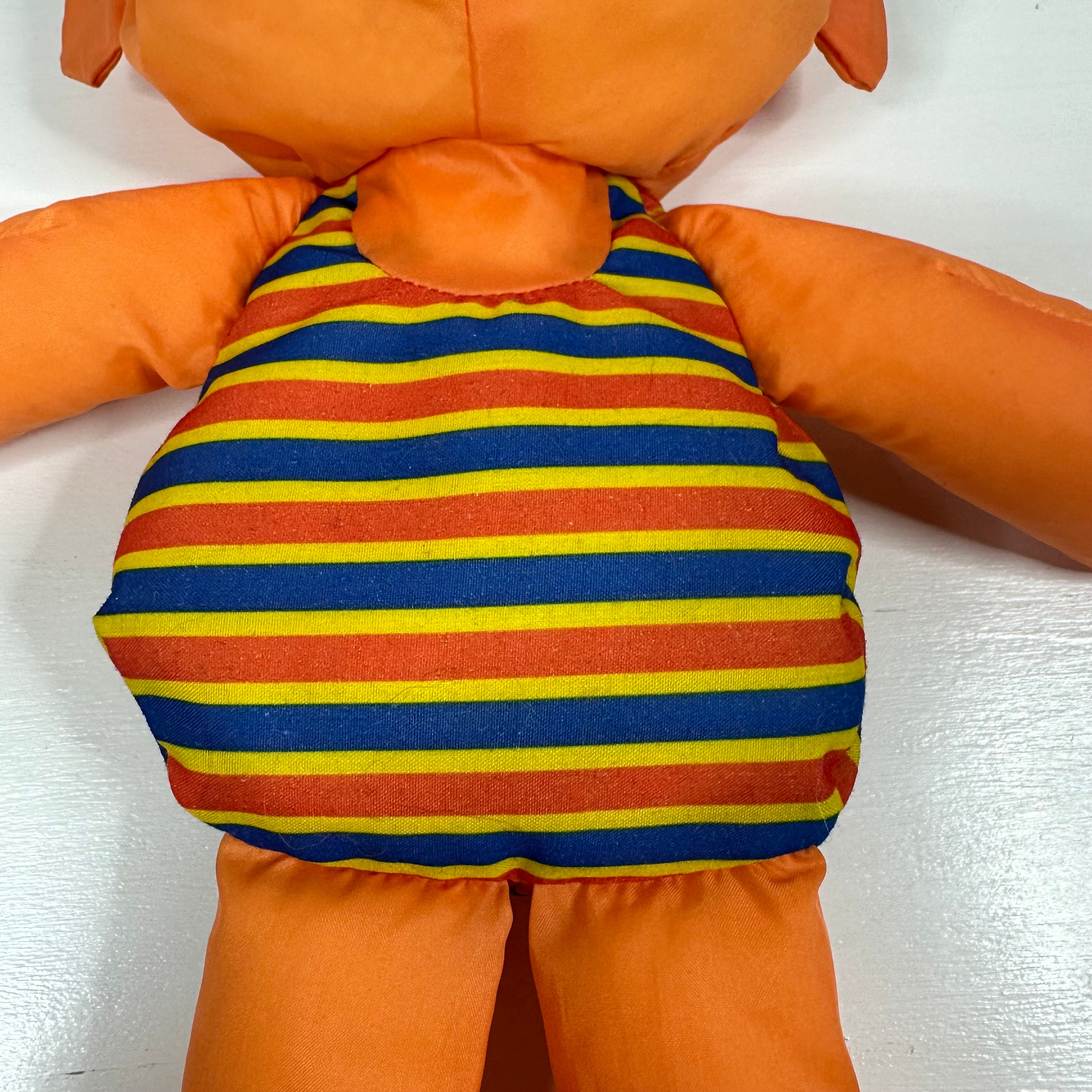 1990 Playskool Sesame Street ERNIE Bath Time Water Pal Plush Nylon ...