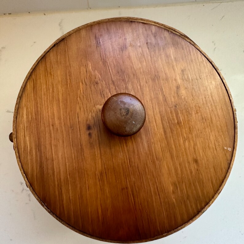 Vintage 1950s MCM Style Jerywil Classic Wooden Ice Bucket Retro Cool - Etsy