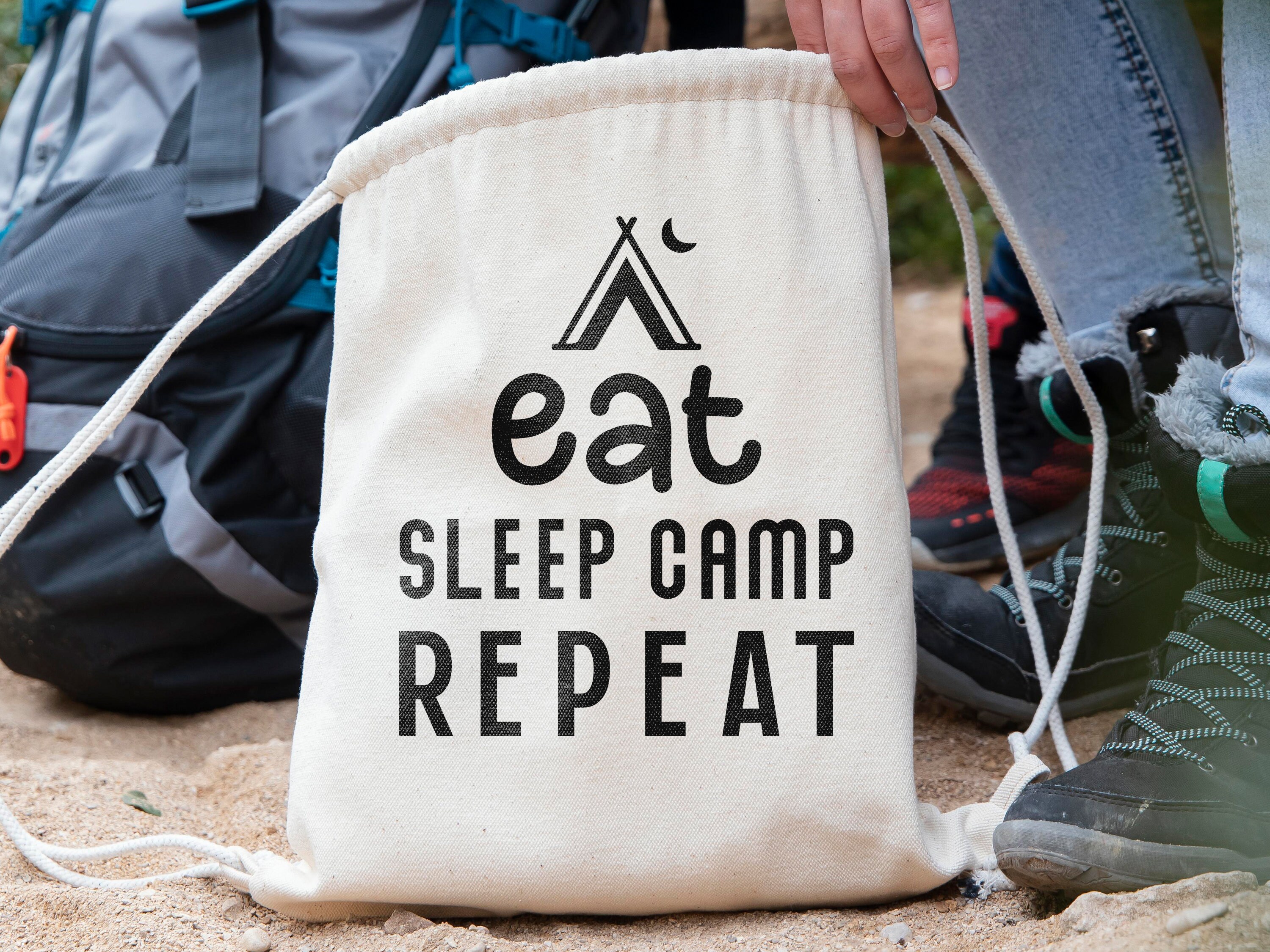 Camping Svg Cricut Cut File, Summer Camp Png, Commercial Use Bundle ...