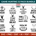 Hunting Svg Bundle, Cricut Cut Files, Silhouette Design, Men's Hunting ...