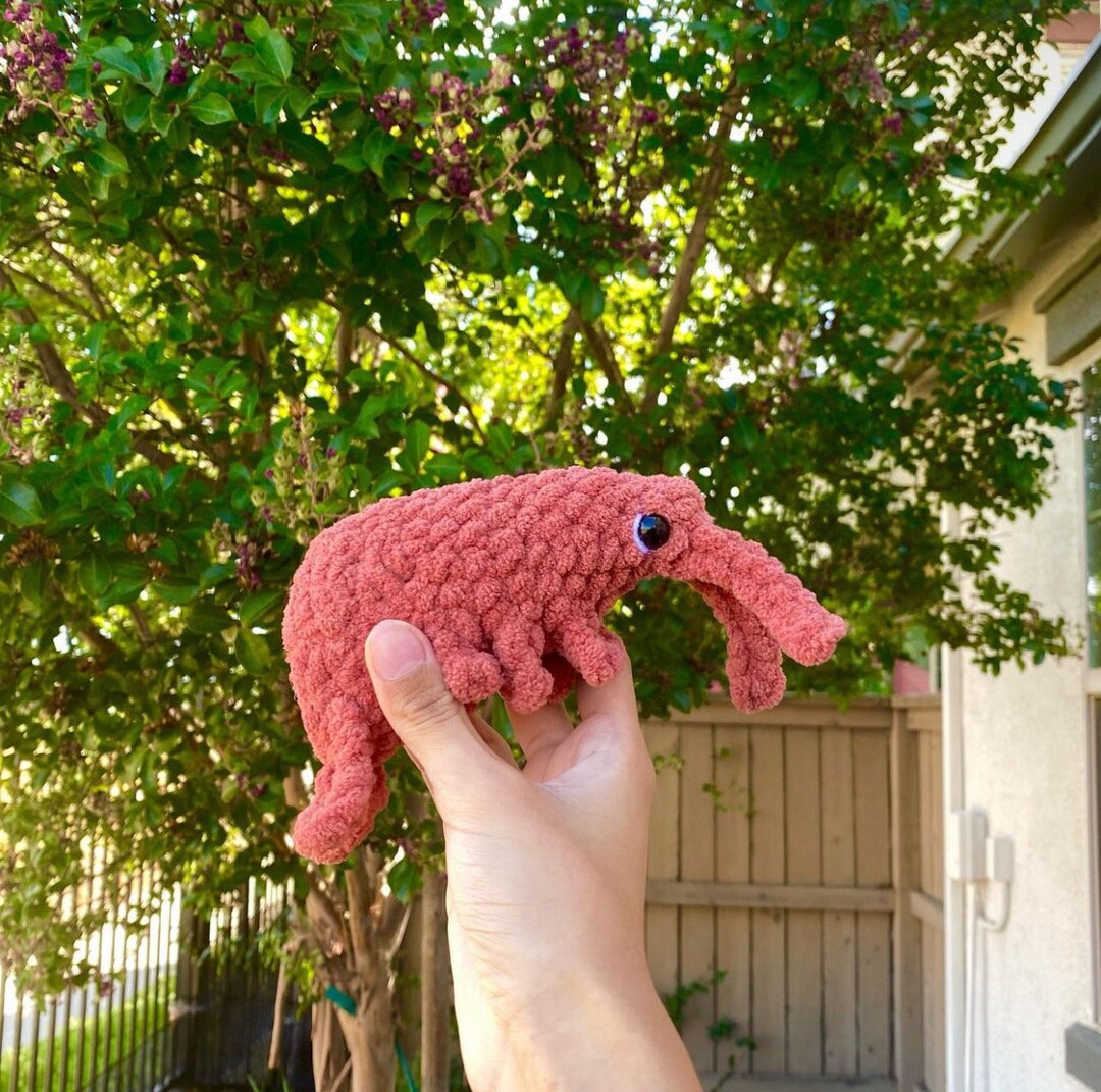 Crochet Amigurumi Shrimp Plush | Handmade Crochet Amigurumi Plush - Etsy