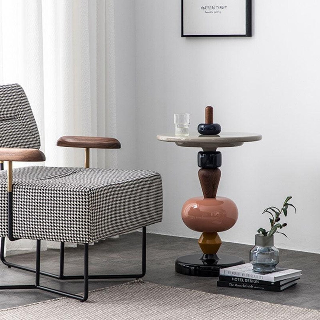 Pearls Side Table Rare Find Eligant Design A Must Have Piece - Etsy