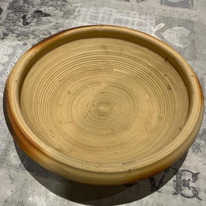 African Handmade Clay Earthenware Bowl/ Apotoyewa/asanka/wooden Grinder ...