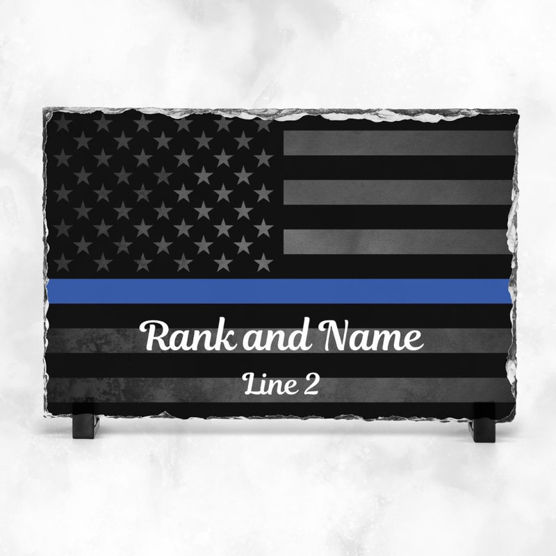 Thin Blue Line Decor - Etsy