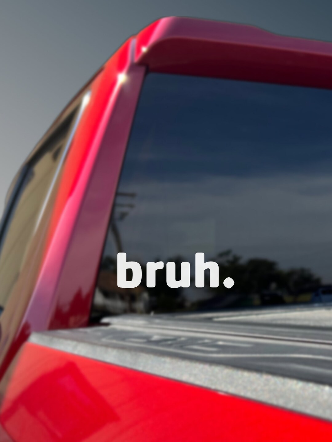 Bruh Decal - Holographic - Sparkle - Funny Sticker Decal - Meme Decal ...