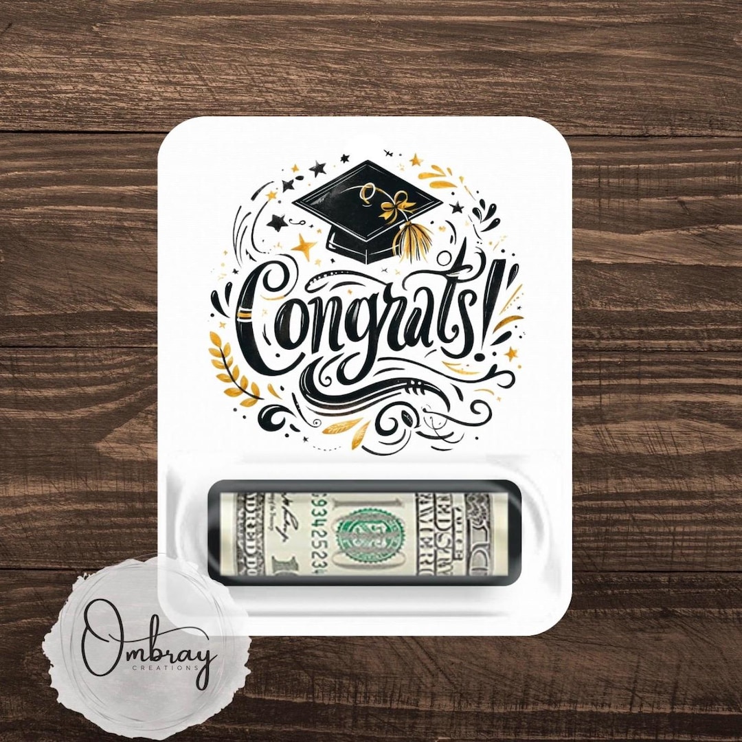 Graduation Money Card - Congrats - New Beginnings - Cash Gift ...