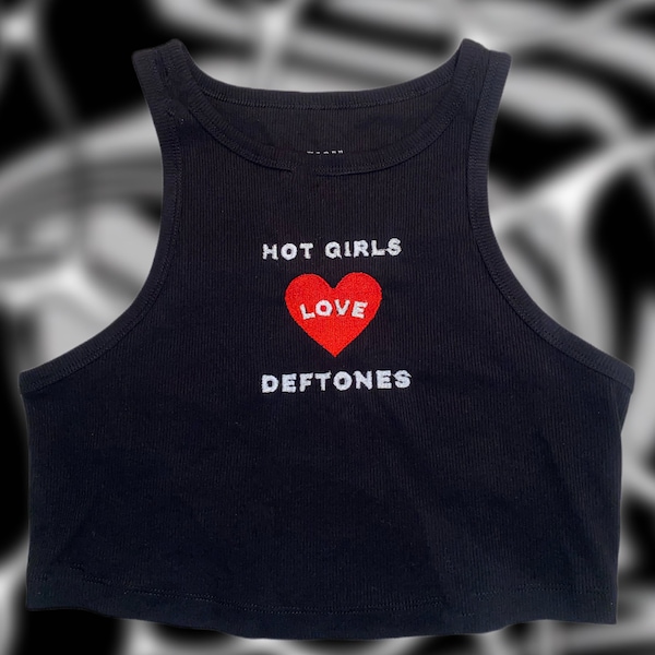 Deftones Crop Top - Etsy