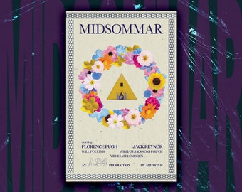Midsommar Digital Download, Print, Art, Illustration - Etsy