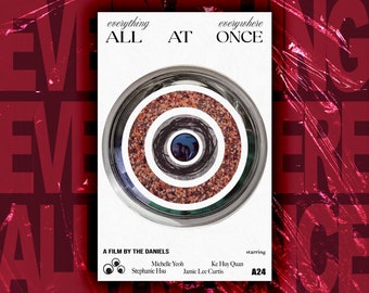 Everything Everywhere All at Once just Be a Rock Poster 12x18 - Etsy UK