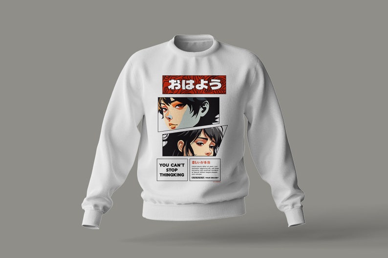 Japanese Streetwear Designs | Anime T-shirt Designs Bundle | Anime ...