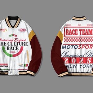 Racing Team T-shirt Designs Bundle: Motorsport Streetwear (digital ...