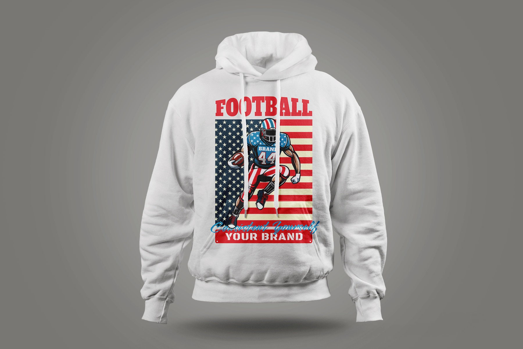 American Football T-shirt Designs: Streetwear Bundle (AI, EPS) - Etsy