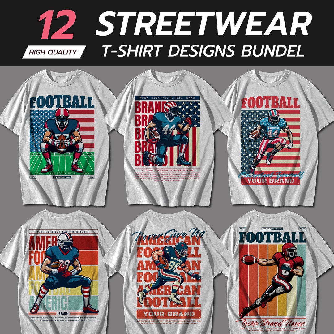 American Football T-shirt Design | American Football Shirt | American ...